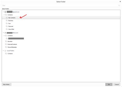 Exporting Contacts Em Client