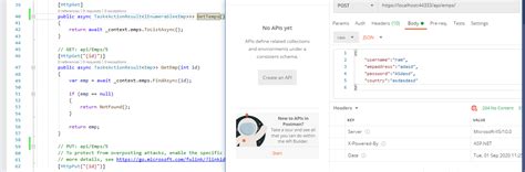 C Issue With Postcreate A Record Webapi In Blazor Server App