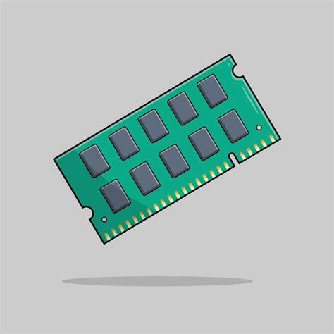 The Illustration Of Modern Ram Computer 25779936 Vector Art At Vecteezy