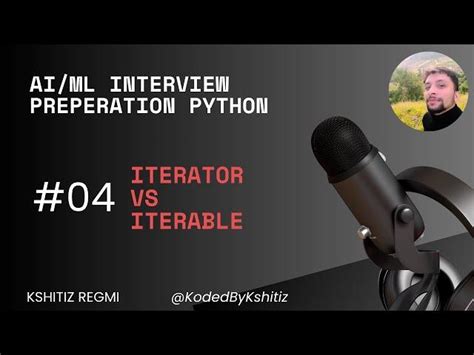 Day 4 Iterator Vs Iterable In Python 🔁 Python For Beginners Ml