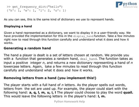 Python Homework Help Ppt