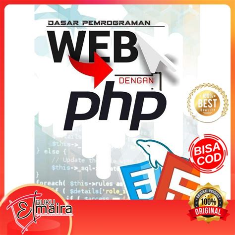 Jual Buku Dasar Pemrograman Web Dengan PHP Shopee Indonesia