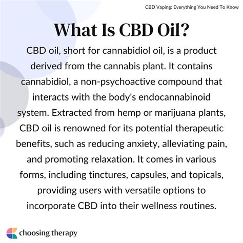 What Is CBD Vape