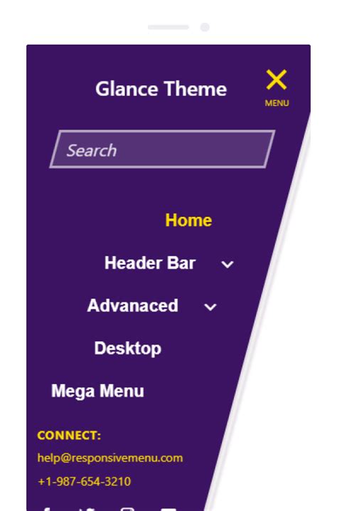 Responsive Menu