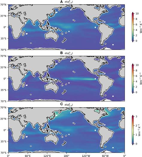 Frontiers Spatio Temporal Variability Of Surface Turbulent Heat Flux Feedback For Mesoscale