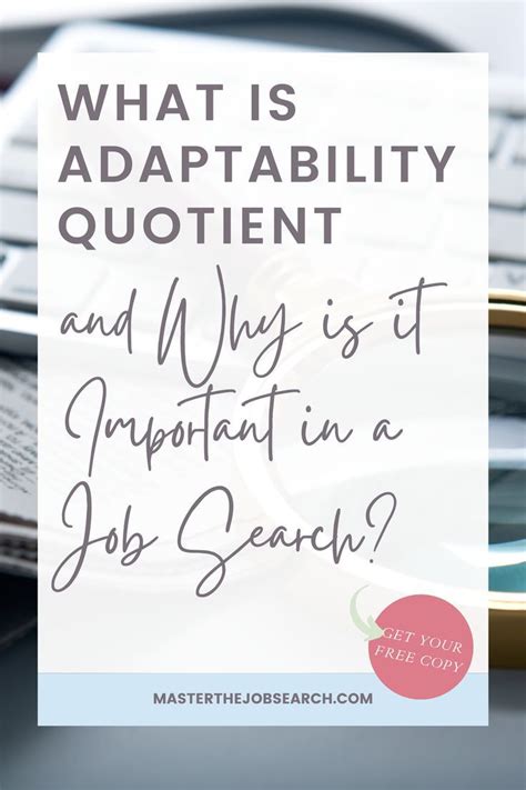 What Is Adaptability Quotient And Why Is It Important In A Job Search