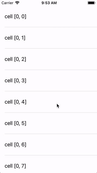 Ios How To Allow An Off Screen Uitableviewcell Push Down Content