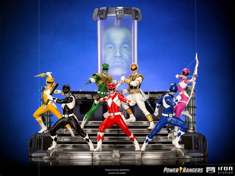 Zordon Mighty Morphin Power Rangers Bds Art Scale 110 Iron