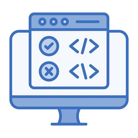 premium vector code correction icon vector image can be used for