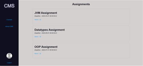 Github Abhi 146course Management System