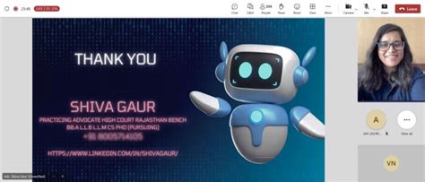 Shiva Gaur On Linkedin Just Had A Fantastic Session Discussing Cybersecurity In Ai From The Legal…