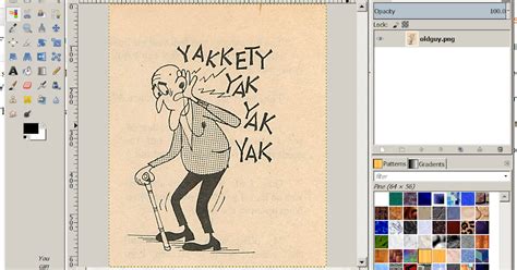 using gimp cleaning up a scanned drawing