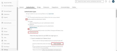 Webflow Sso With Tableau Webflow Tableau Integration