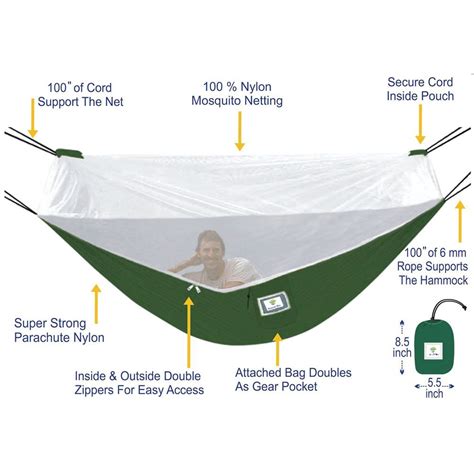 Mosquito Free Hammock Bliss Campfire Adventure