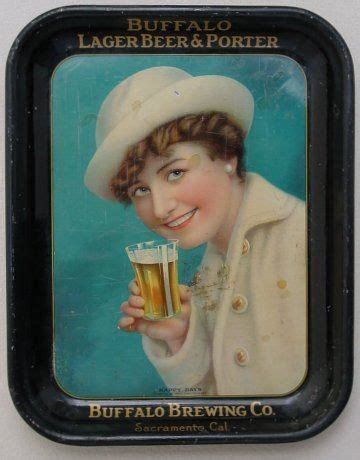 Vintage Buffalo Brewing Co Of Sacramento California Usa Lager