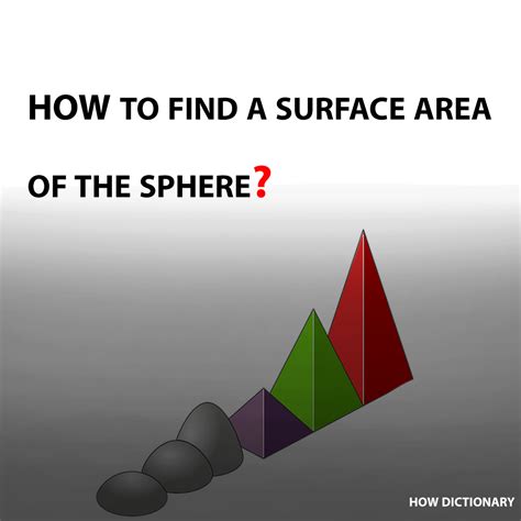 How To Find A Surface Area Of The Sphere