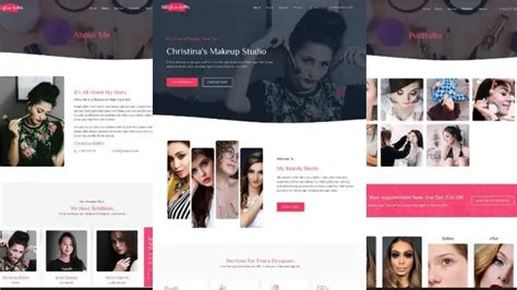 How To Make Makeup Artist Website Using Html And Css 5 Multiple Page Website Ms Web