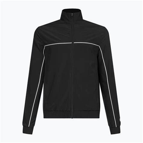 Mens Tennis Jacket Wilson Team Woven Colorblock Black Wm00294411