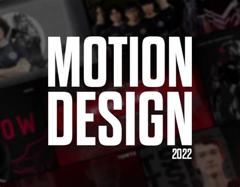 2022 Motion Design Behance