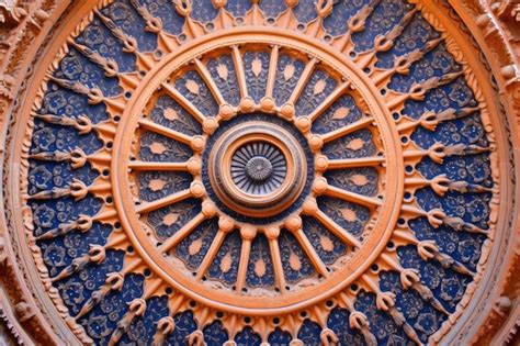 Premium AI Image A Close Up Of A Circular Object