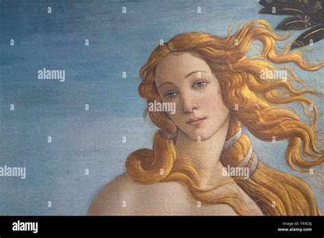 Birth Of Venus Detail Sandro Botticelli Circa 1485 Galleria Degli