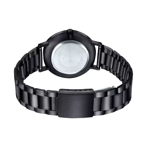 Jual Casio Jam Tangan Pria Casio General Mtp Vt01b 2budf Dress Blue Dial Black Stainless Steel