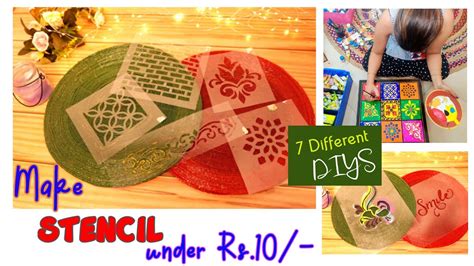 How To Create Your Own Stencils Diy Stencils Diy Craft Supplies
