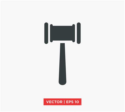 판사 망치 경매 아이콘 벡터 일러스트 레이 션 법원 조 망치 Png 일러스트 및 벡터 에 대한 무료 다운로드 Pngtree