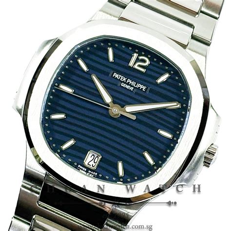 Patek Philippe Ladies Nautilus Automatic Steel 352mm 71181a 001 Blue