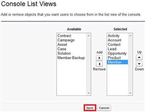 maximo linuz console tab in salesforce