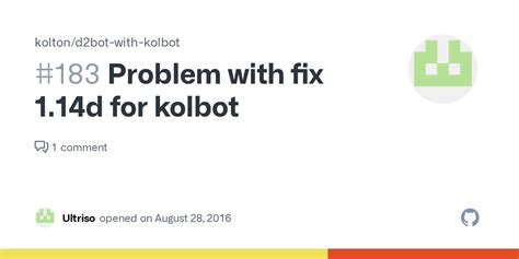 Problem With Fix 114d For Kolbot · Issue 183 · Koltond2bot With