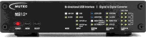 Mutec Mc1 2 Bidirectional Digital To Digital Converter With Usb Interface Black Sweetwater