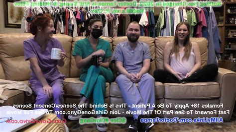 Month Pregnant Nurse Nova Maverick Lets Doctor Tampa Nurse Stacy Shepard Play With New