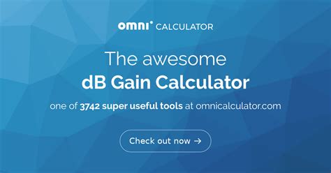 Db Gain Calculator