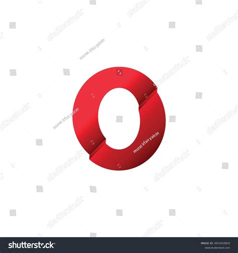 Layered Number Zero Letter O Vector Stock Vector Royalty Free 2031010832 Shutterstock