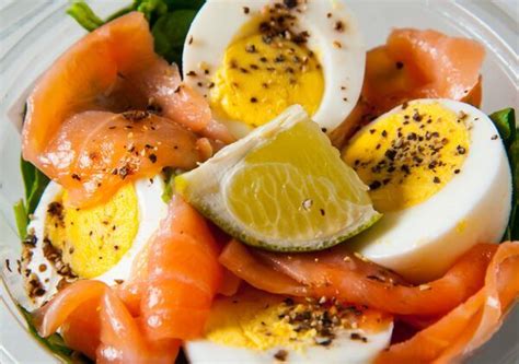Have Your Breakfast At Treats And Foods Our Egg Salmon And Spinach Pot Is So Incredibly Delish