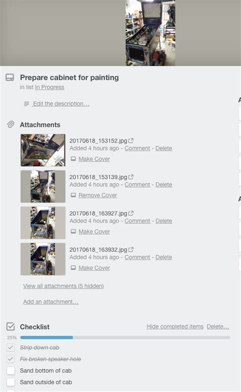 Using Trello To Track Progress