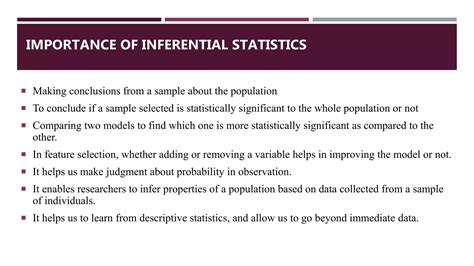 Basics Of Educational Statistics Inferential Statistics PPTX