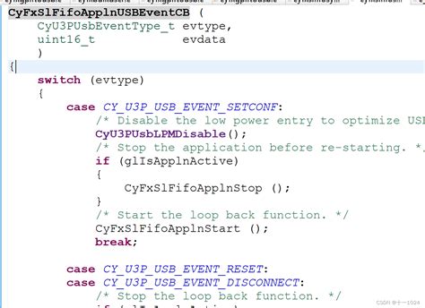 cyusb3014 应用笔记2 fx3 固件结构 csdn博客