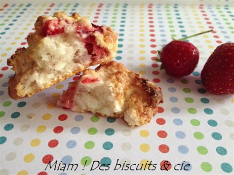 Biscuits aux fraises - Miam ! Des biscuits