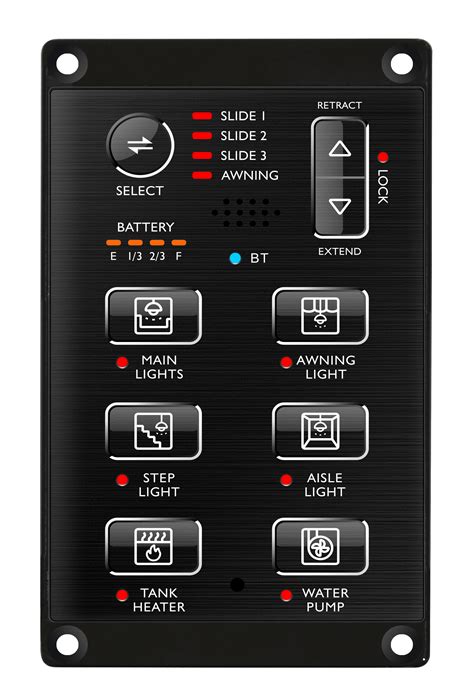 CP 10 Smart RV Control Panel EZControl