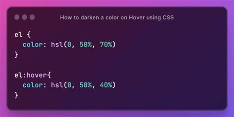 How To Lighten Or Darken A Color With Pure CSS CSS Wolf