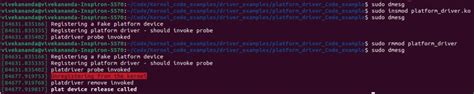 Platform Device Driver Code Example Hitch Hiker S Guide To Learning