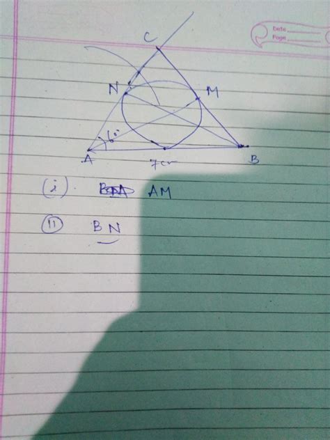 25 using a ruler and a compass construct a trianglen mathrm { abc