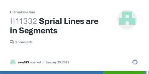 Sprial Lines Are In Segments · Issue 11332 · Ultimakercura · Github