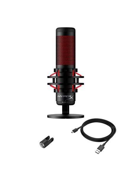 HYPERX QUADCAST - USB MICROPHONE, BLACK - 12th Man Technology