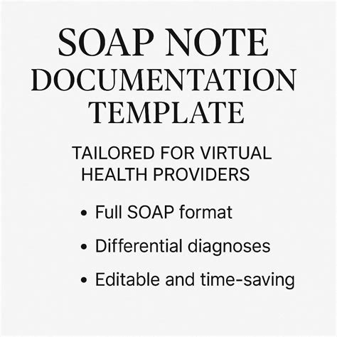 Pink Eye Conjunctivitis Soap Note Template Bundle Editable