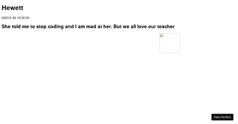 Html And Css Codesandbox