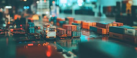 Logistics Planning Board Displaying A Detailed Layout Of Cargo