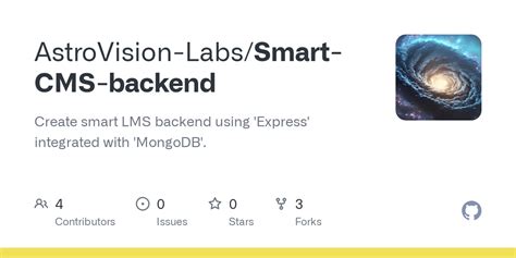 GitHub AstroVision Labs Smart LMS Backend A Backend For An LMS Using Express And Integrated